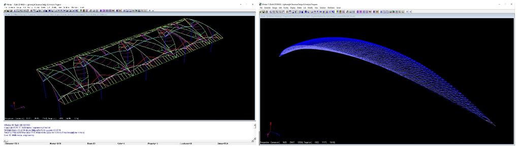 Analysis of structure and ETFE cushion in Windas®