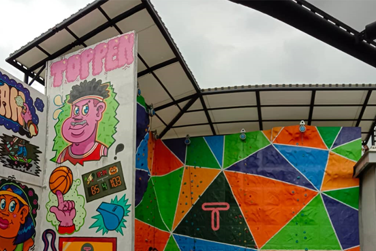 Toppen Active Zone Boulder Wall Canopy